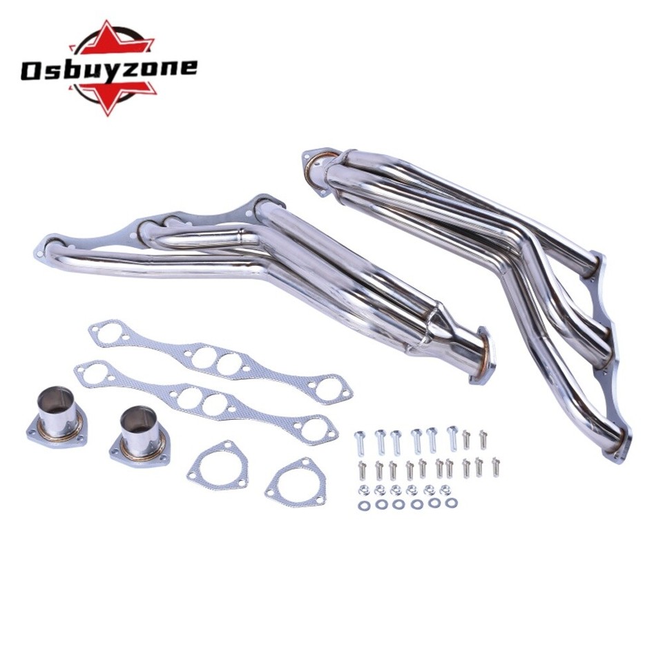 for Chevy Small Block 1935-48 Fat Fender well Headers Stainless Manifold Headers | eBay