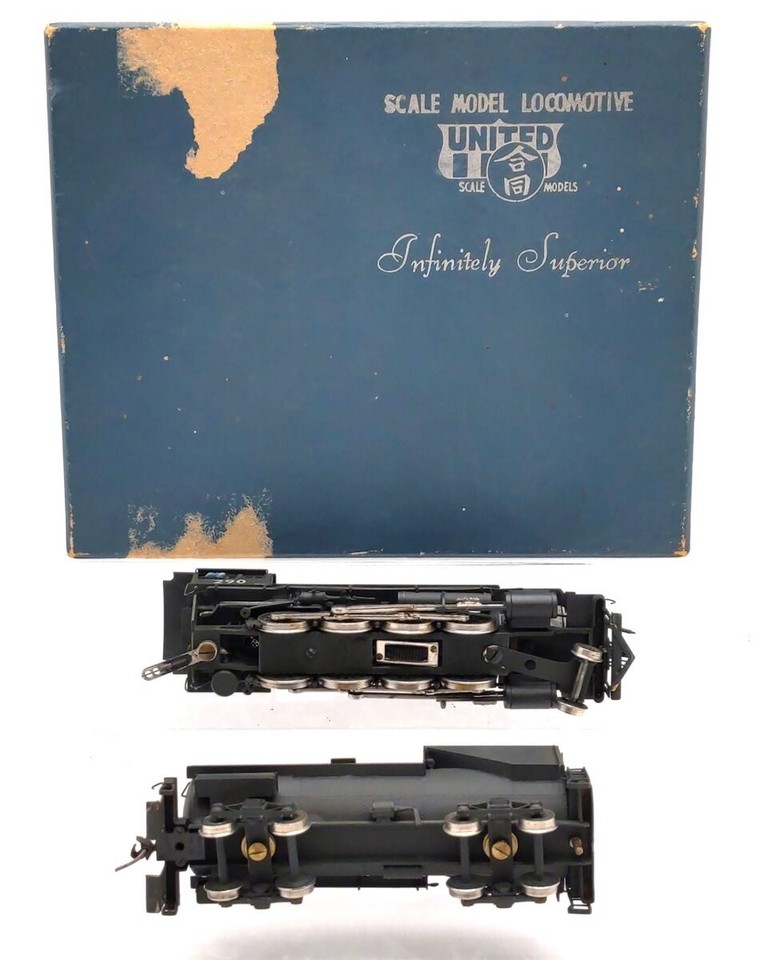 United Scale Models HO BRASS Custom Union Pacific 2-8-0 Steam Loco ...