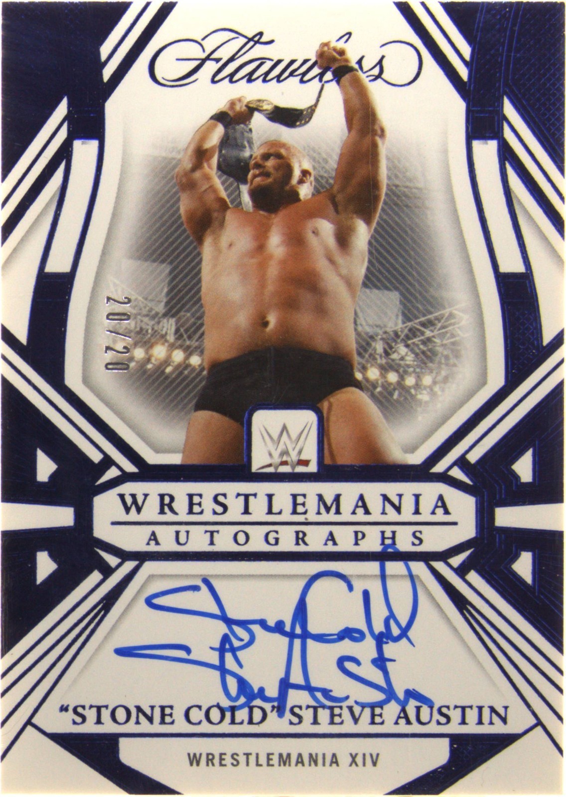 2024 Panini Flawless WWE - Flawless Wrestlemania Autographs Steve ...