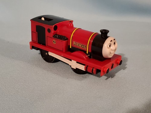 Thomas & Friends Rheneas Trackmaster Motorized Train Engine 2008 WORKS ...