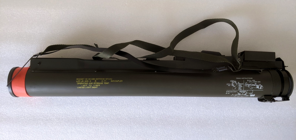 Deepfire M72A2 Replica Airsoft BB Rocket Launcher with Storage Case | eBay