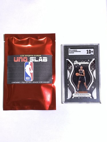 NBA Basketball UNO SLAB MINT PSA or SGC Graded Card 9/10 GRADES FREE ...
