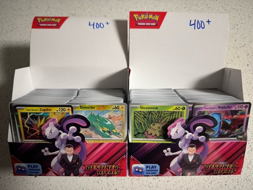 Pokemon TCG Destined Rivals Over 800 Cards Bulk Lot C/UC Reverse Holo ...