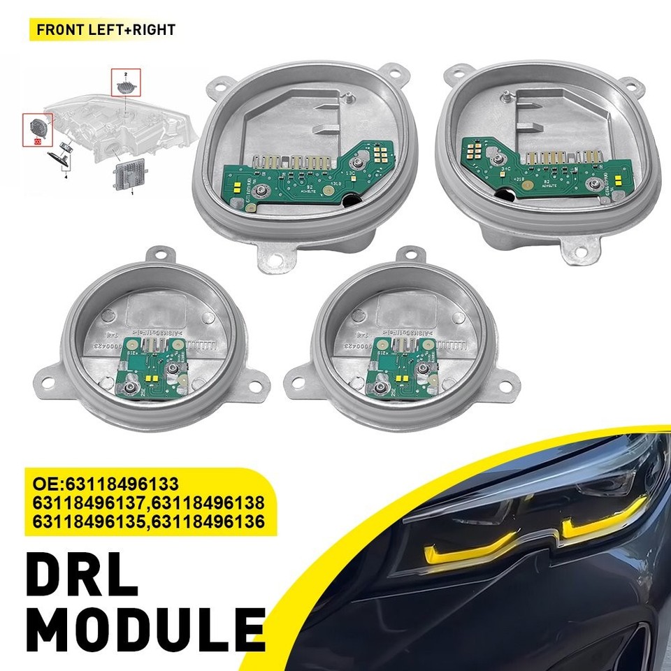 4X Yellow Angel Eyes DRL Modules For 19-22 BMW G20 G21 330e 330i LED ...