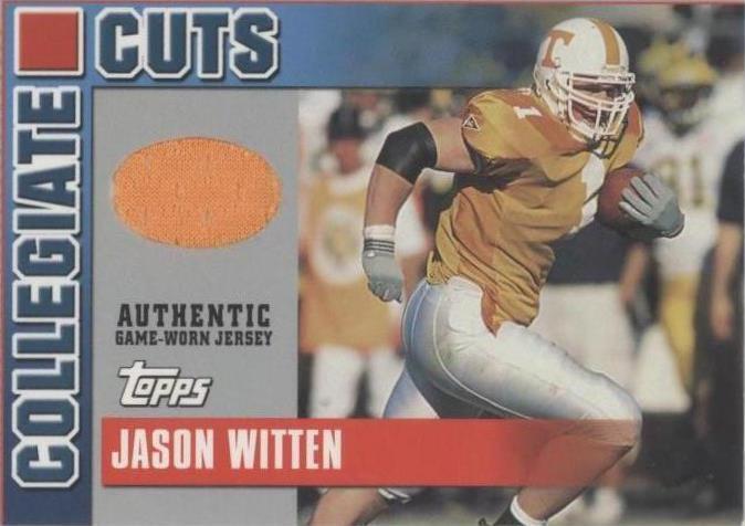 2003 Topps Draft Picks & Prospects - Collegiate Cuts Jason Witten #CC ...