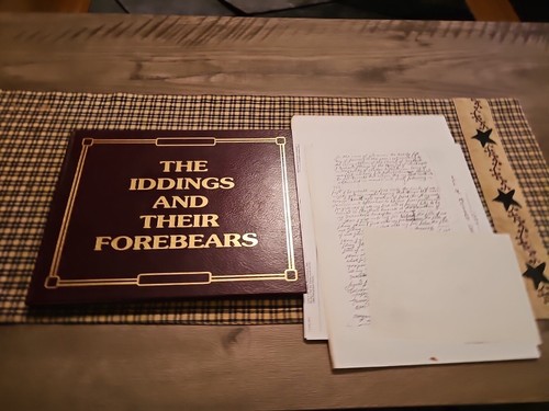 Hardcover Book Genealogy The Iddings And Their Forebears | eBay