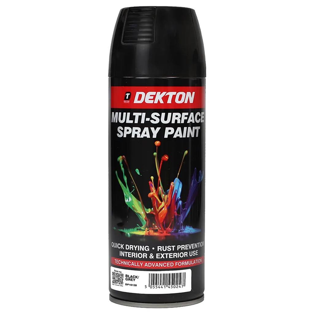 Dekton Multi Purpose Surface Spray Paint Matt Gloss Satin Metal Wood ...
