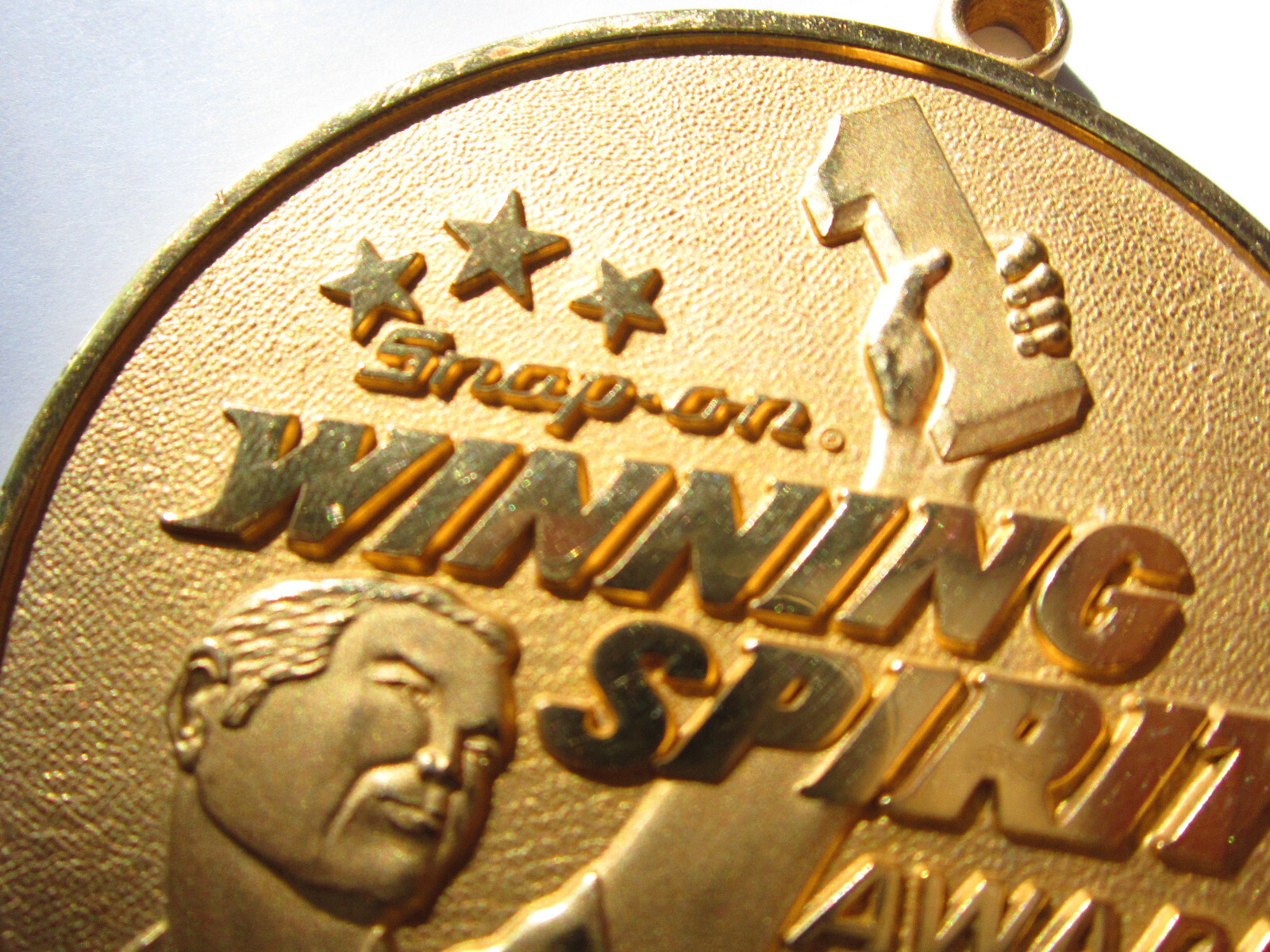 Snap-on WINNING SPIRIT AWARD 1984 sales medallion | eBay