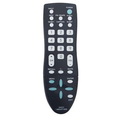 GXCC Replace Remote Control for Sanyo TV GXFA DP39842 DP26649 DP42D23 ...