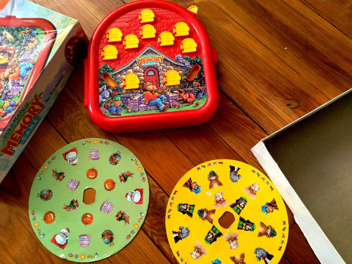 Original Memory Card Matching Game Milton By Thriftytheresa