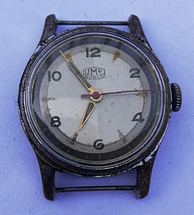UMF Ruhla Chronos Rare Vintage Germany Wristwatch 195… - Gem