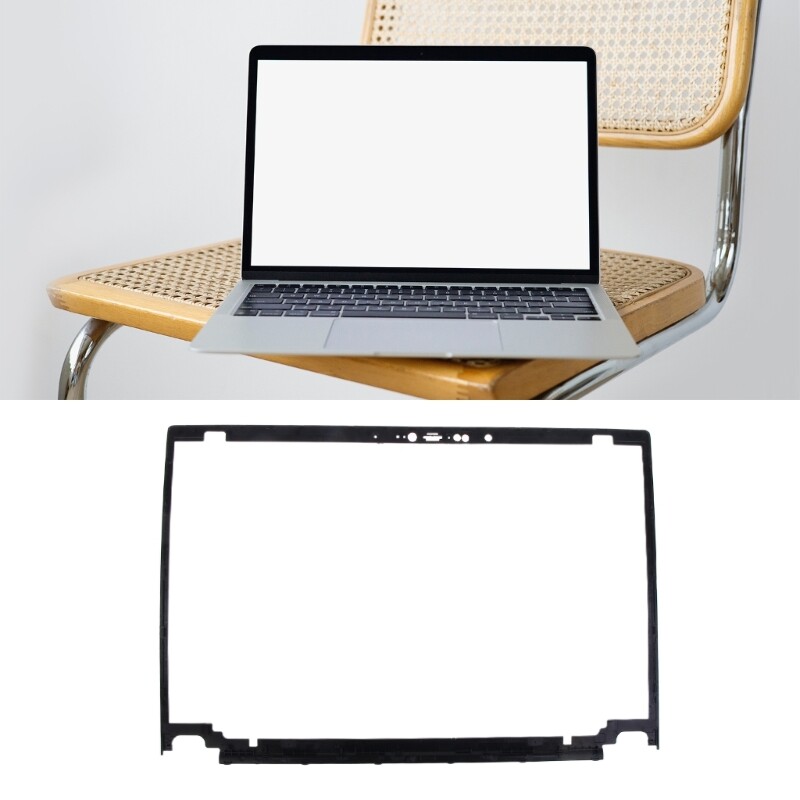 LCD Front Bezel Case for T470 T480 B Laptop Front Bezel Covers Black ...