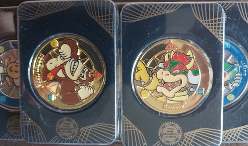 Super Mario Challenge Coin Lot With Golds Enterplay 2016 RARE ...