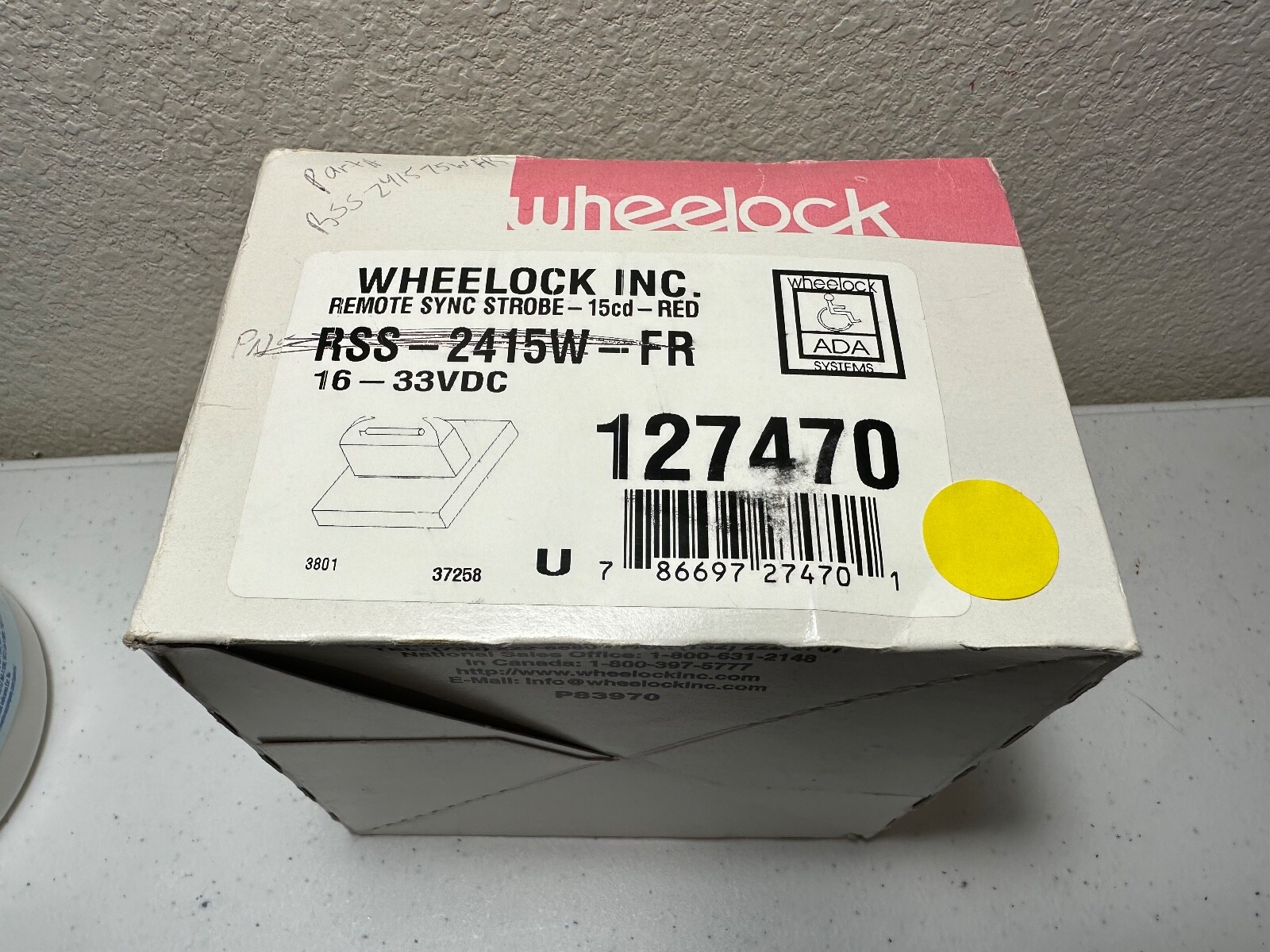 5x Wheelock Rss-2415w Fire Alarm Strobe for sale online | eBay