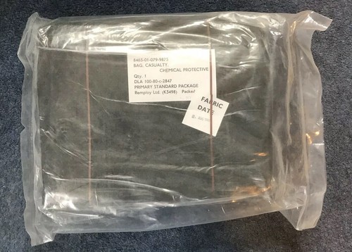 United States Army USA (01) NBC CBRN Casualty Bag 1980 NATO Cold War ...