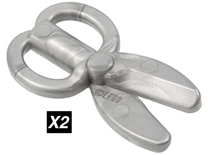 LEGO Scissors Minifigure Accessory NEW X2 | eBay