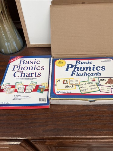 ABEKA K-3 Basic Phonics Charts (19 Charts) AND Basic Phonics Flashcards (132) | eBay