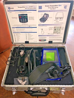 CRANE TORQUE STAR OPTA DATA COLLECTOR CALIBRATION DUE 9/8/2019 * | eBay