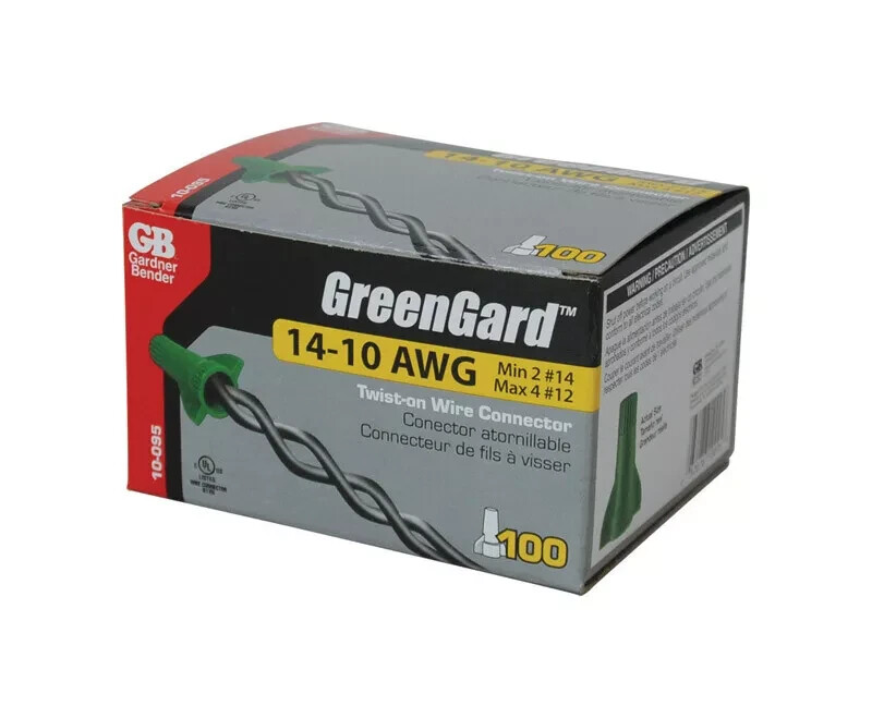 Gardner Bender 10-095 Zinc-Plated Square GreenGard Grounding Wire ...