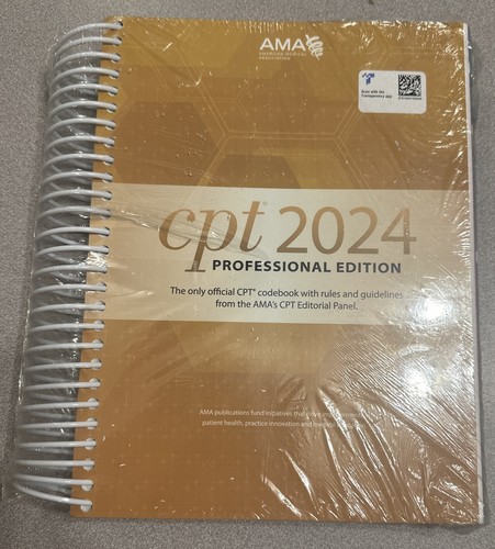 CPT Professional 2024 - Spiral-bound, by American Medical Association ...