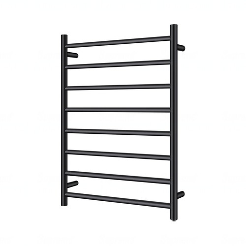 ACA Black Electric Heated Towel Rack Rail Warmer Robe Dryer Holder ...