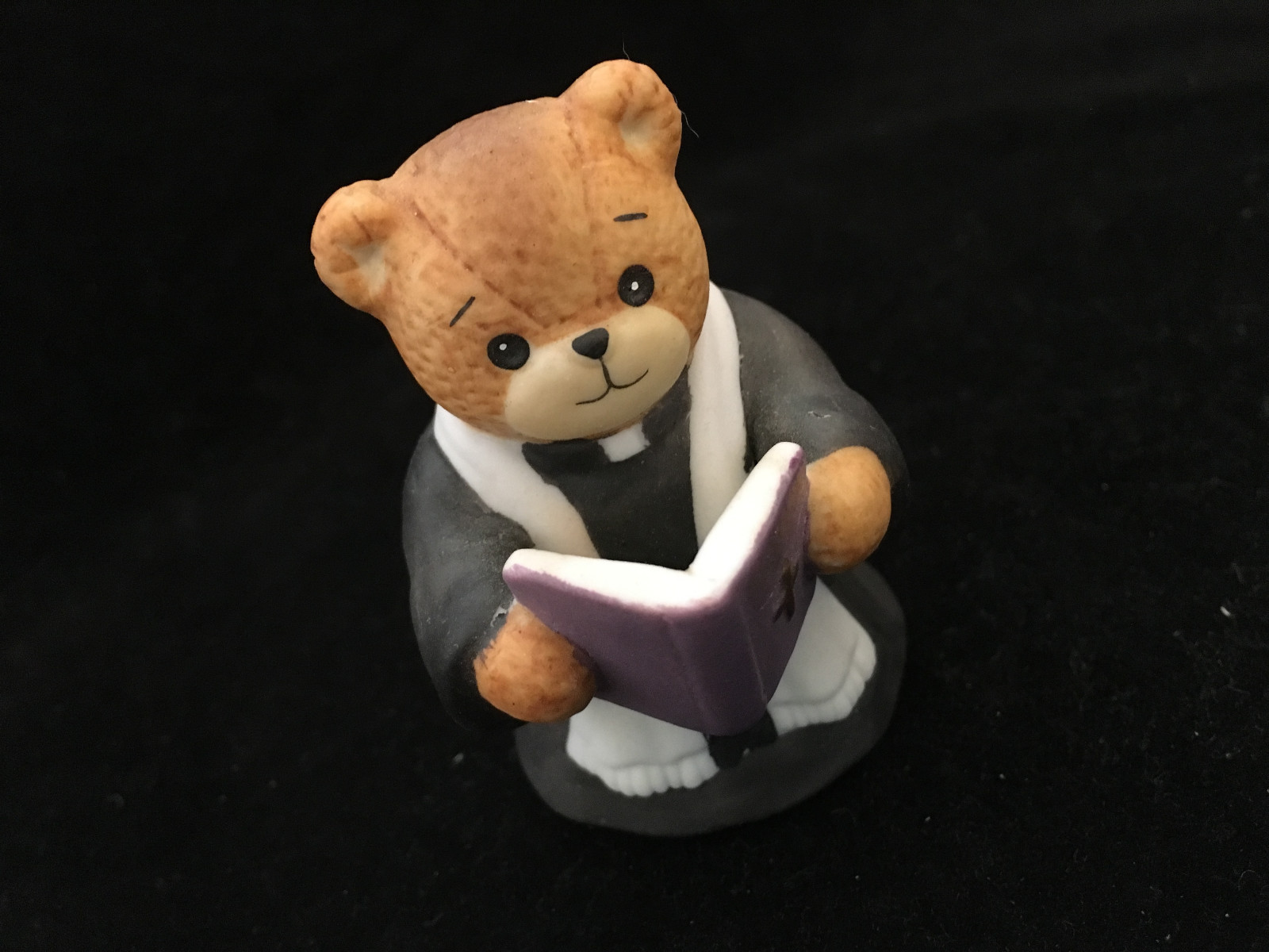 Lucy & Me Papa Was A Preacher Bear Cross Bible & Cloak Enesco Lucy Rigg ...