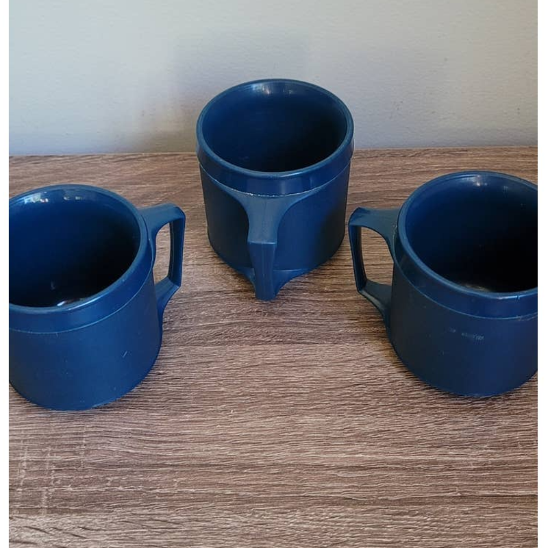 Aladdin Plastic Mugs Set of 3 Insulated Camping | eBay