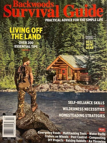 BACKWOODS SURVIVAL GUIDE living off the land OVER 200 ESSENTIAL TIPS ...