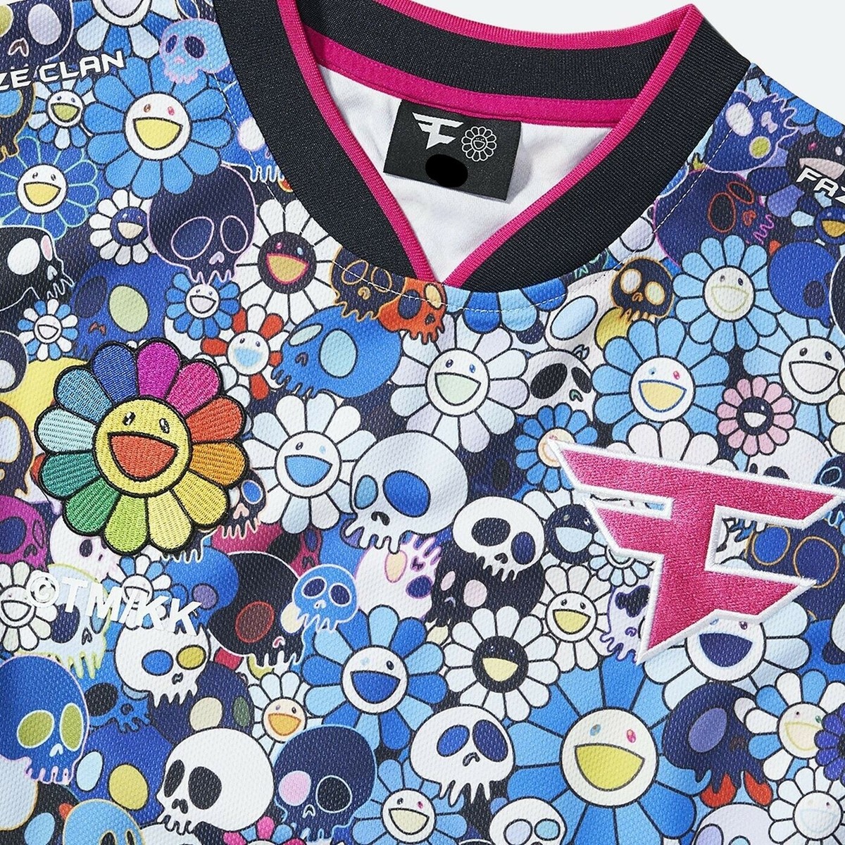 FaZe Clan x Takashi Murakami Jersey Blue Size XS ORDER FaZe Clan x Takashi Murakami Jersey Blue Size XS ORDER
