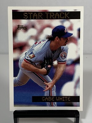 1995 Topps Star Track Gabe White #287 Montreal Expos Baseball Card | eBay