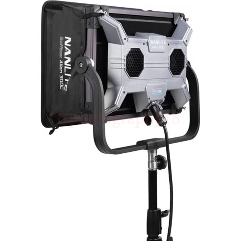 Nanlite Alien 300C RGB LED Panel Light 2700-12000K Color APP Control ...