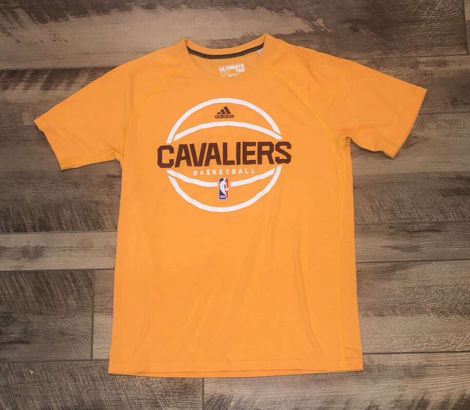 Cleveland Cavaliers Cavs Adidas Gold Ultimate Tee Shirt Men’s Medium | eBay