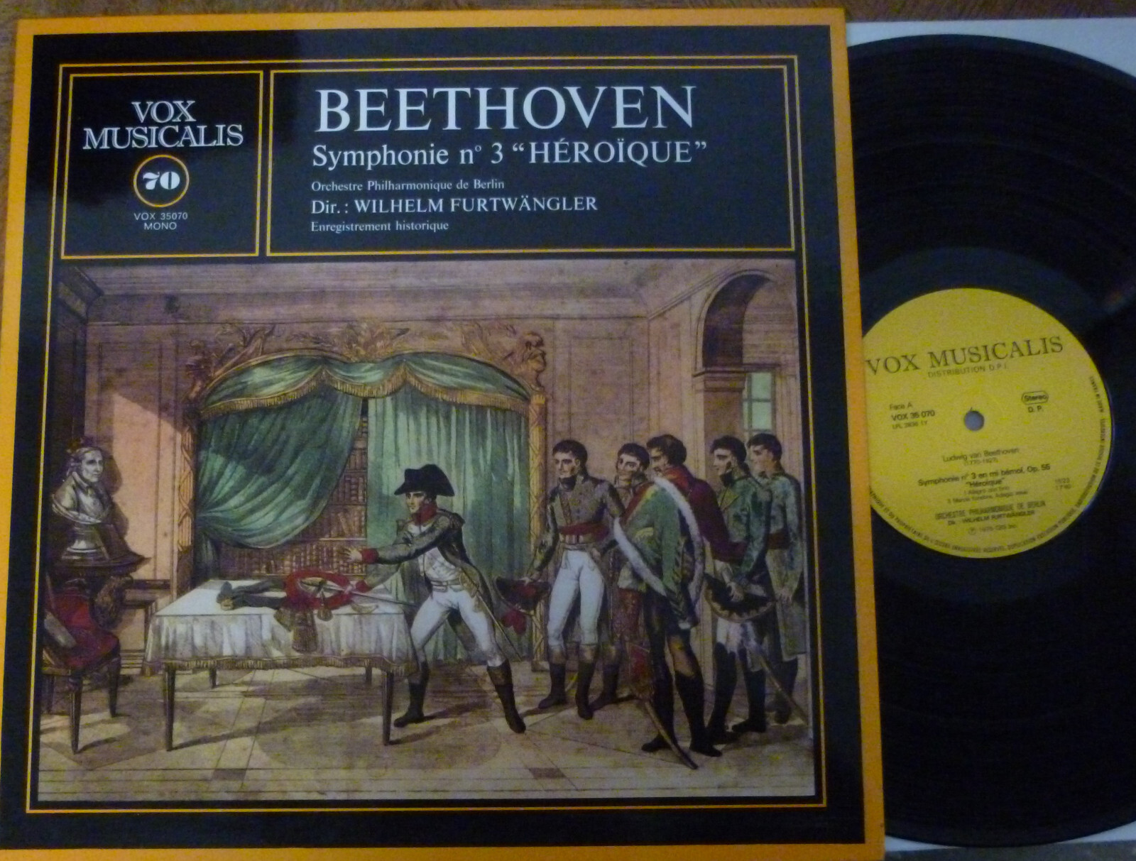 FURTWANGLER / BEETHOVEN symphony no 3 / VOX | eBay