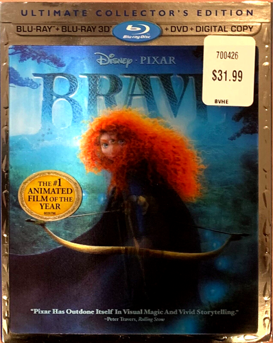 Brave NEW 3D (Blu-ray/DVD, 2012, 5-Disc Set, Ultimate Collectors ...