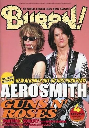 BURRN! April 2001 issue GUNS N’ ROSES Japanese Heavy Metal Magazine #089 | eBay