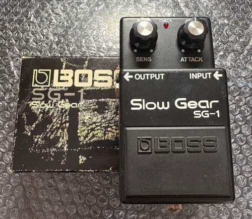 BOSS SG-1 Slow Gear Vintage Guitar Effect Pedal Tested w/ Box Rare ...