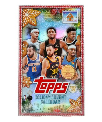 2025-26 Topps Holiday Basketball Advent Calendar | eBay