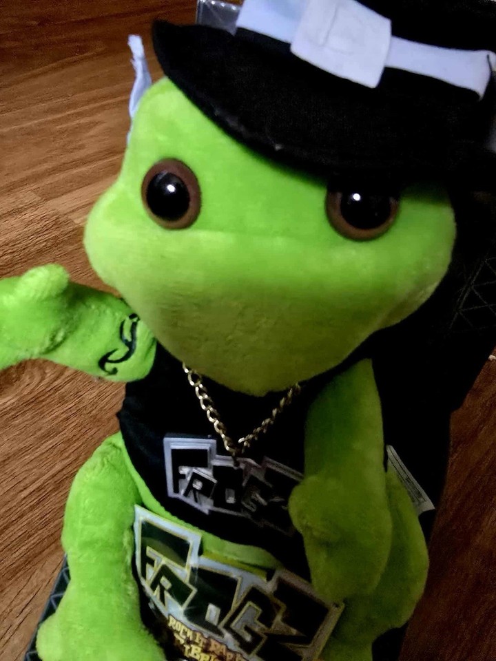 Gemmy Frogz Rock It Rap It Ribbit Hip-hop Frogs 2005 Dancing Bling | eBay