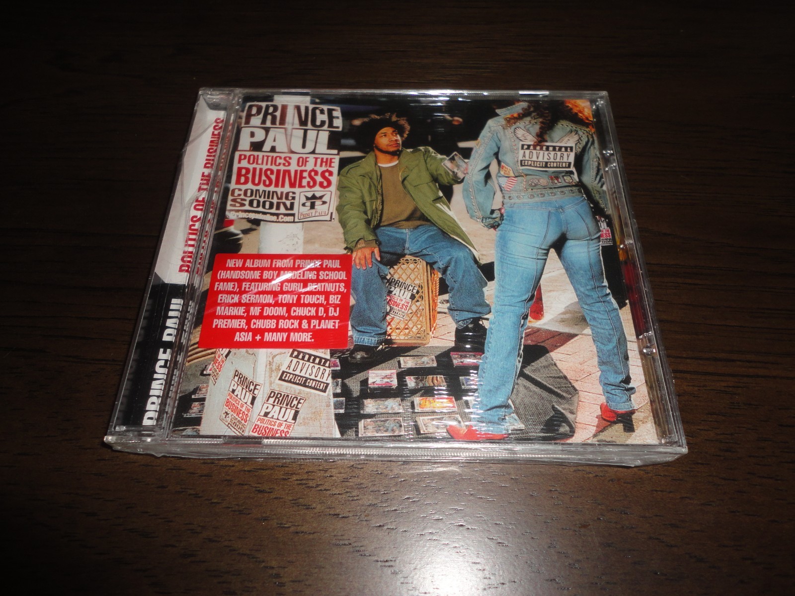 PRINCE PAUL - Politics of the Business CD Hip Hop - KOKANE Ice T Tash ...