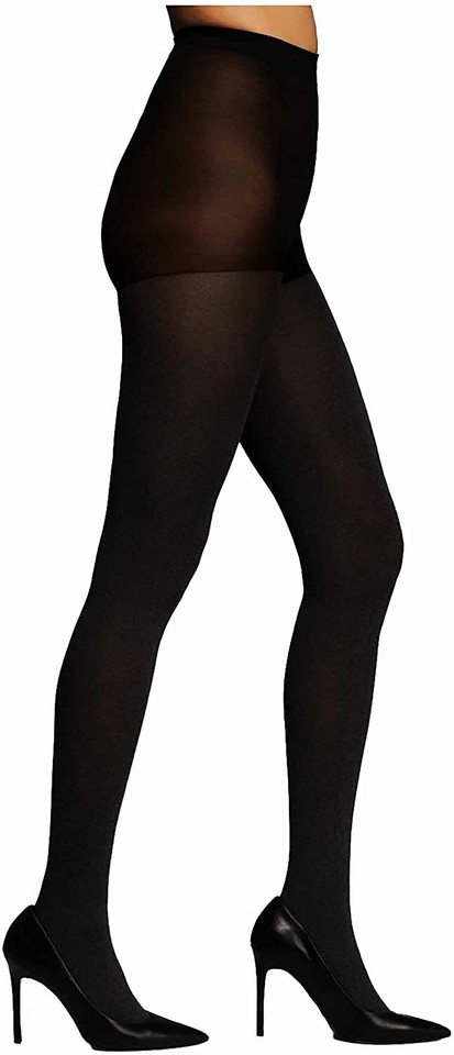 Hanes Silk Reflections Control Top Comfort Stretch Opaque Mocha Tights ...