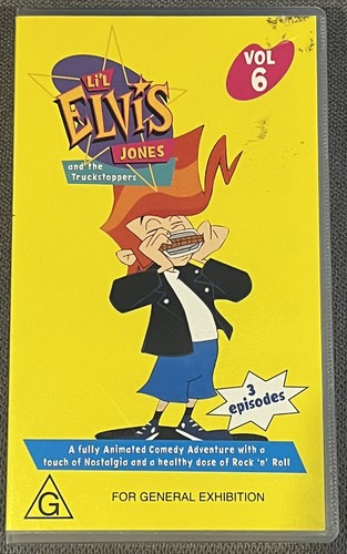 Li’l Elvis Jones & The Truckstoppers Volume 6 VHS PAL Video Tape 1998 ...
