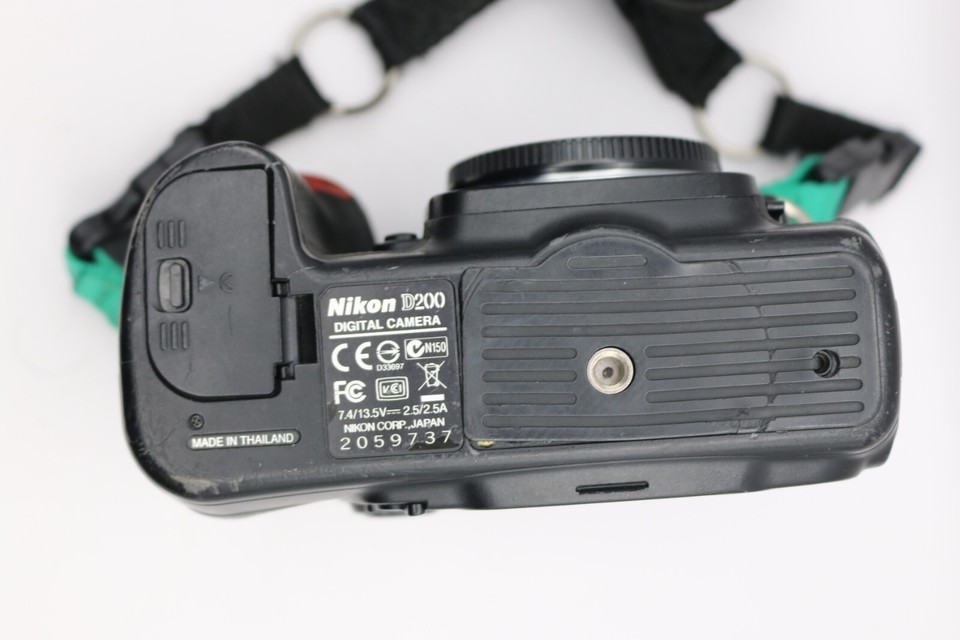 Nikon D200 10.2MP Digital SLR Camera body – Tested & Working | eBay