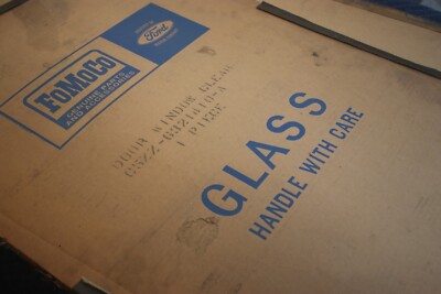 1965-1966 Ford Mustang Fastback RH Door Glass Carlite Clear 4G Date ...