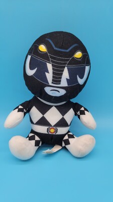 Black Power Rangers Plush Toy Factory Doll Figure Saban's Hasbro ...