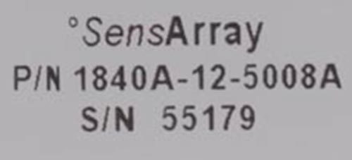 SensArray KLA 1840A-12-5008A 12" Process Probe Instrumented Wafer RTD ...