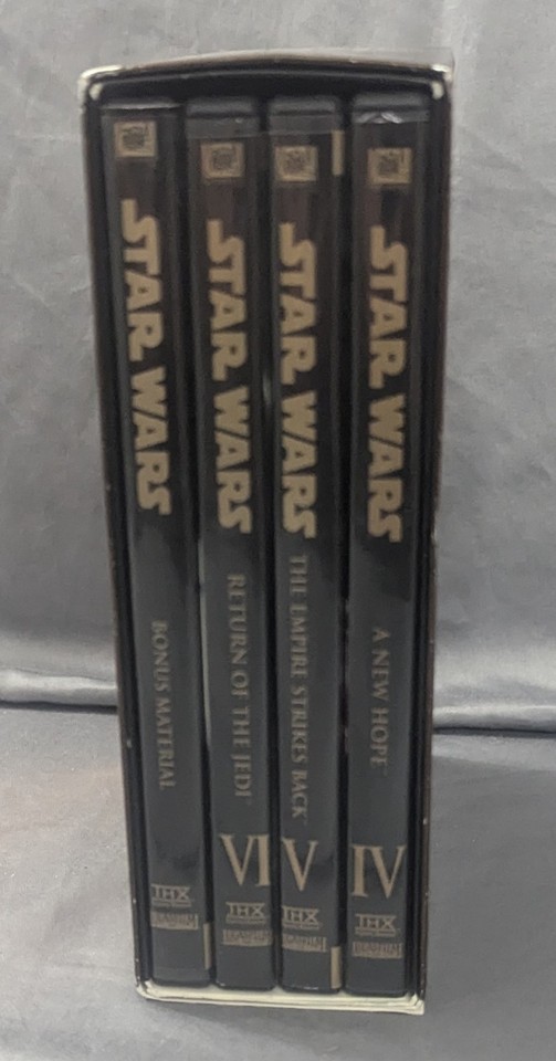 Star Wars Trilogy DVD 2004 4-Disc Set Full Screen 24543123453| eBay