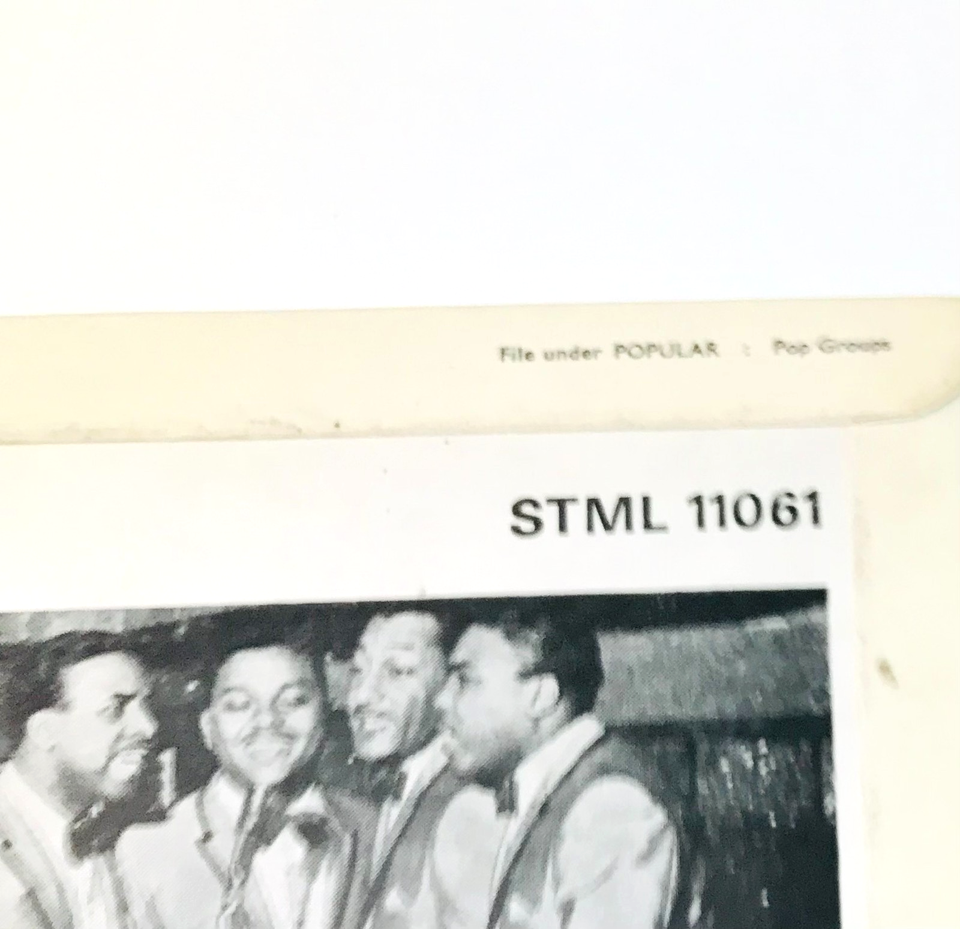 The Four Tops " Four Tops Greatest Hits " UK Album Tamla Motown Label ...