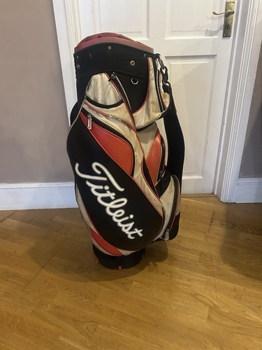 Titleist Golf Cart Bag 14-Way, Strap & Rain Cover | eBay UK