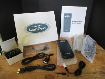 Vernier LabPro Versatile Data Collection Sensors Testing Leads Power ...