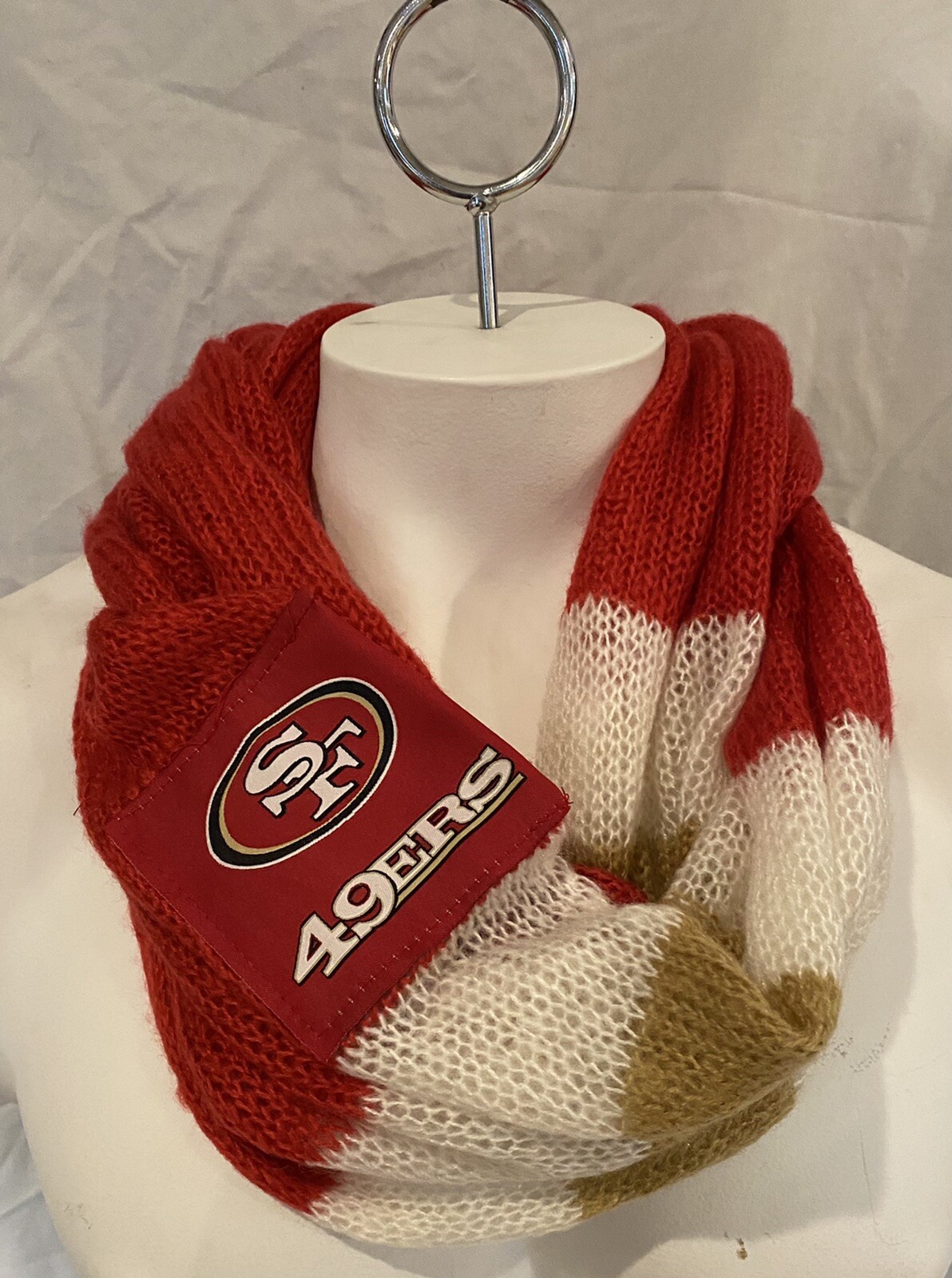 NFL San Francisco 49ers Infinity Scarf | eBay